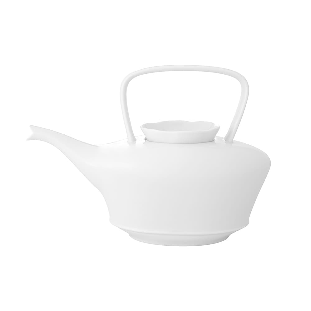 Tetera Crown White Vista Alegre | Elegancia Moderna en Porcelana