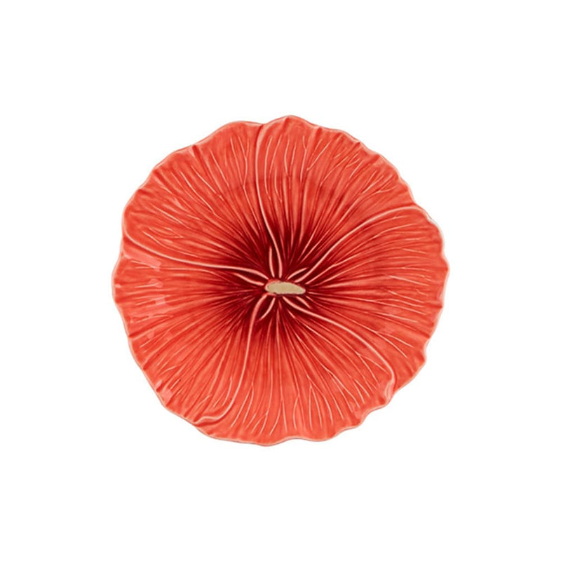 Plato Postre Malva Loca María Flor Bordallo Pinheiro | Diseño Floral ...